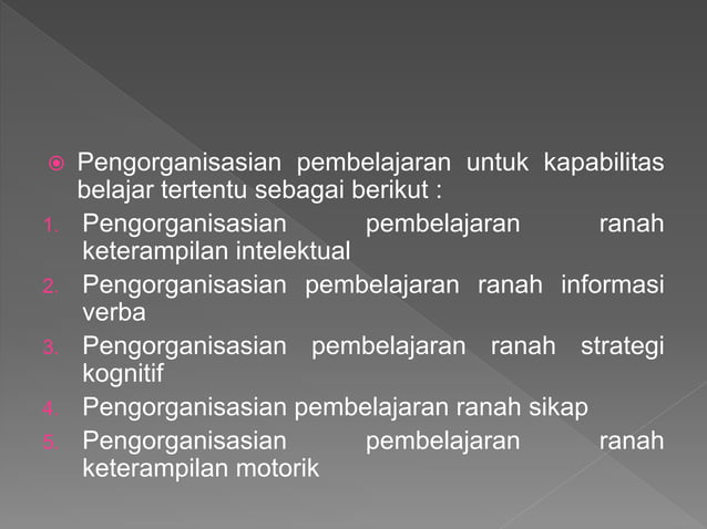 P teori belajar untuk program PAUD | PPT