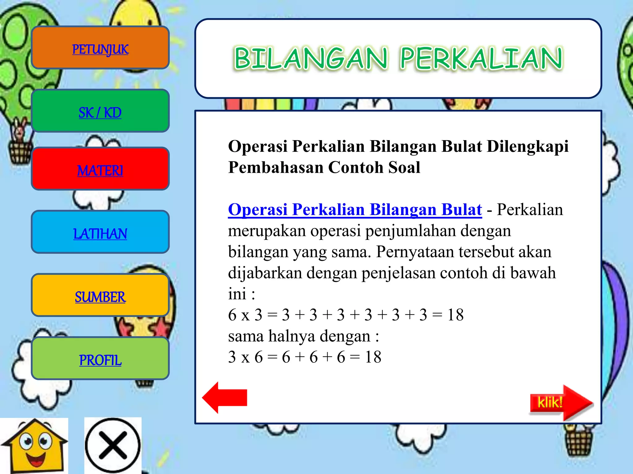 Matematika Kelas 2 Bilangan Perkalian | PPTX