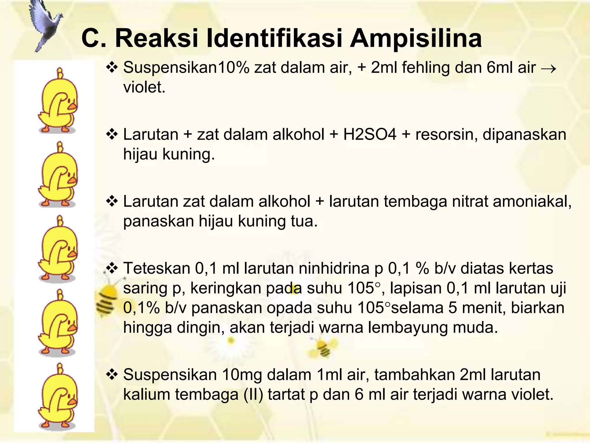 Kimia Farmasi I - Antibiotik - DIII Farmasi - Universitas Pekalongan | PPTX