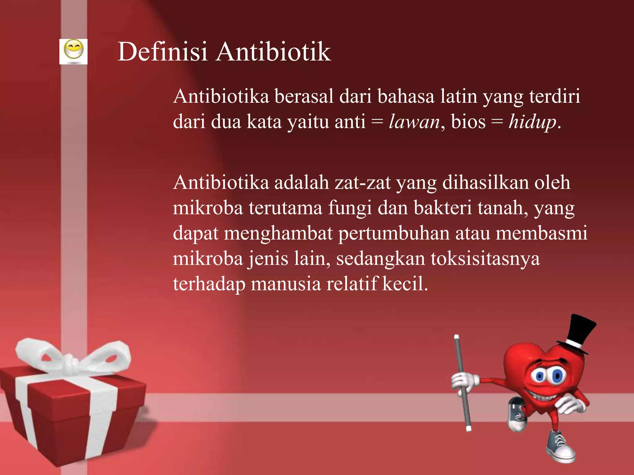 Kimia Farmasi I - Antibiotik - DIII Farmasi - Universitas Pekalongan | PPTX