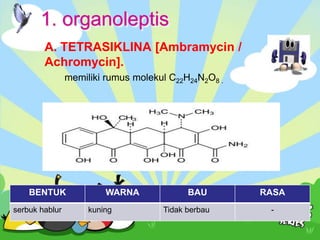 Kimia Farmasi I - Antibiotik - DIII Farmasi - Universitas Pekalongan | PPTX