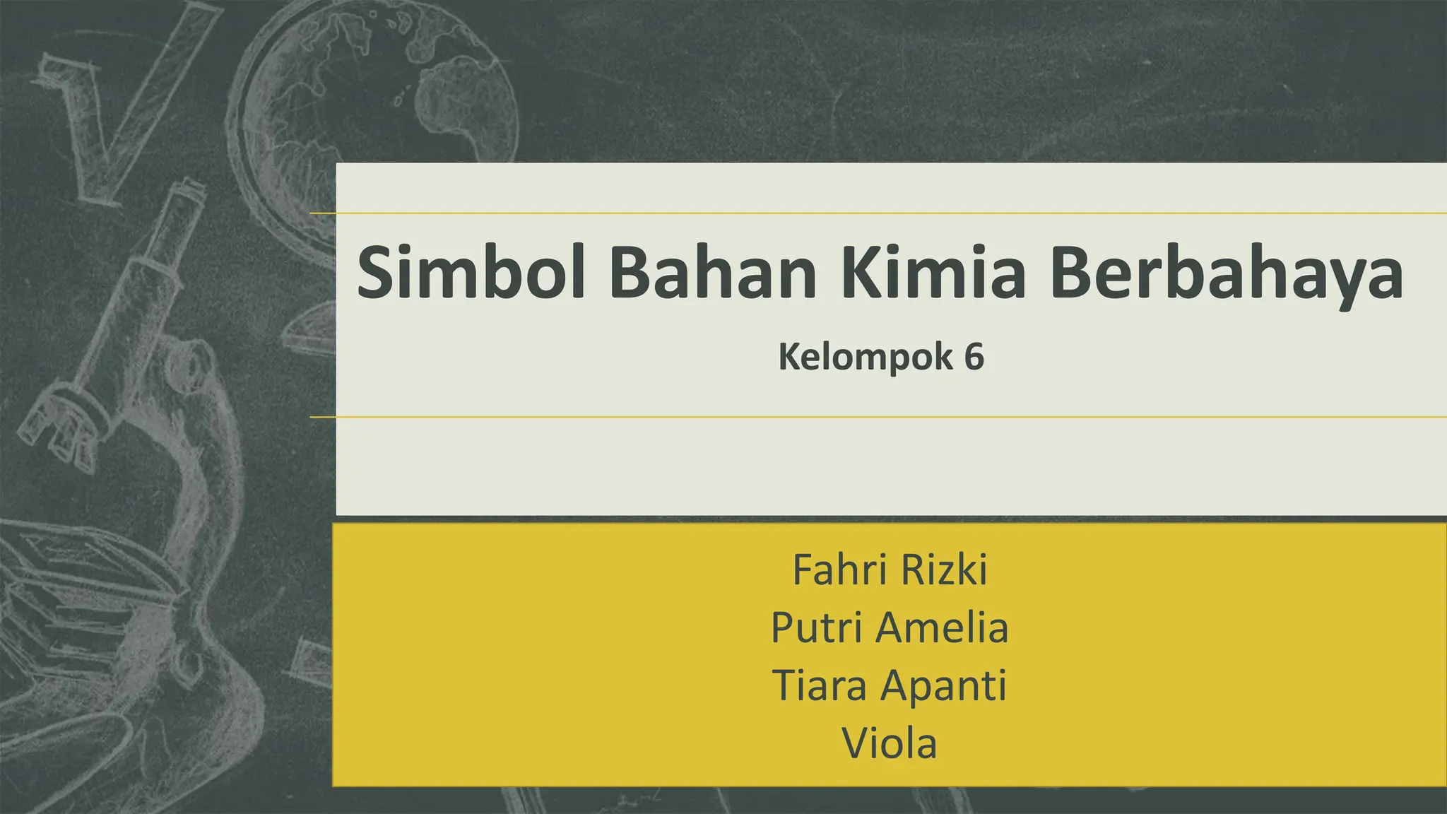 ppt-kimia materi dan materi simbol simbol berbahaya | PPTX