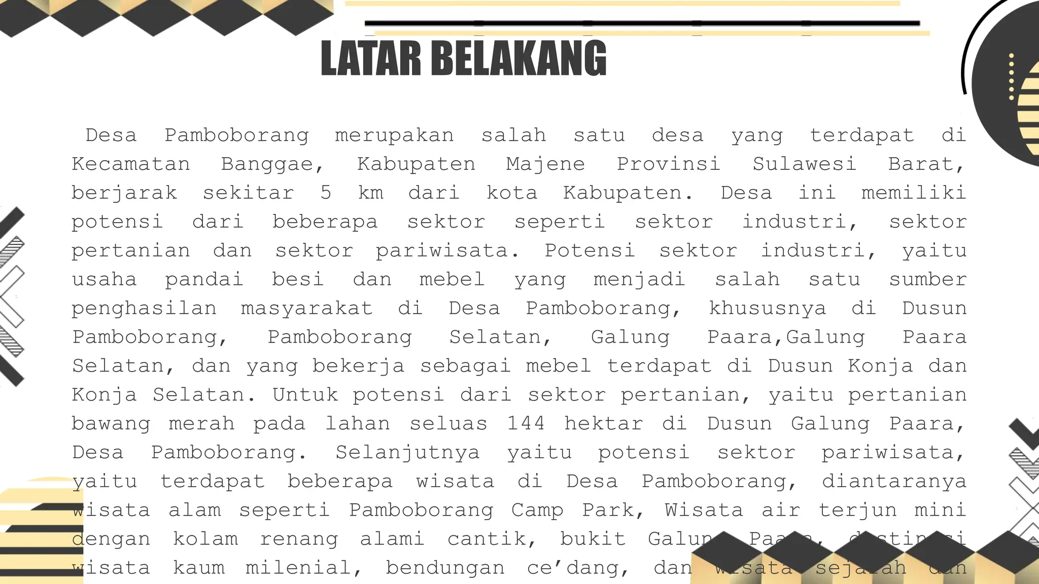 PPT Berisi tentang Isu Potensi Kawasan. | PPT PPT Berisi tentang Isu Potensi Kawasan. | PPT
