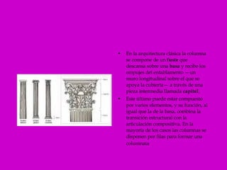 Ppt La Columna | PPT