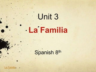La familia | PPT
