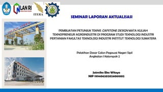 PPT-Laporan Aktualisasi cpns dosen kemdikbud2024 | PPTX