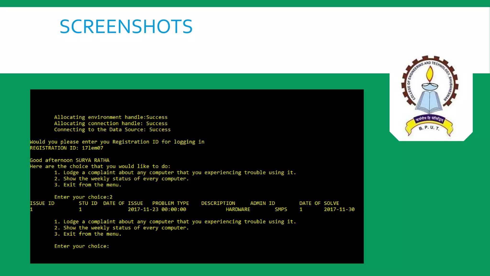 Computer Lab Management System | PPTX