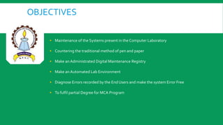 Computer Lab Management System | PPTX
