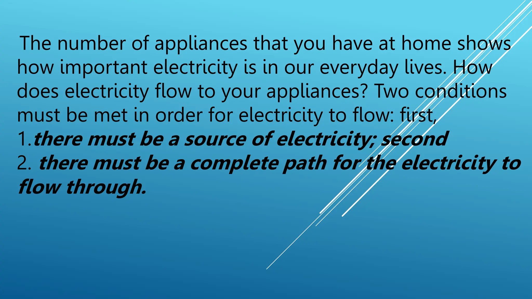 PPT Electric Circuits, Science for grade 5 | PPTX