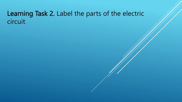PPT Electric Circuits, Science for grade 5 | PPTX