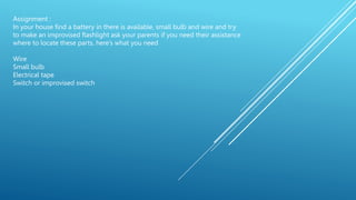 PPT Electric Circuits, Science for grade 5 | PPTX