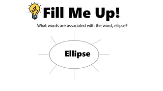 Pre Calculus - Introduction to the Conic Section :Ellipse | PPTX