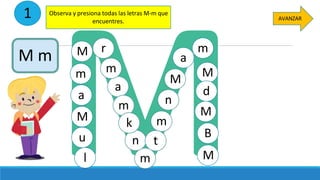 PPT-Letra-M.pptx actividades para aprender letra m | PPTX