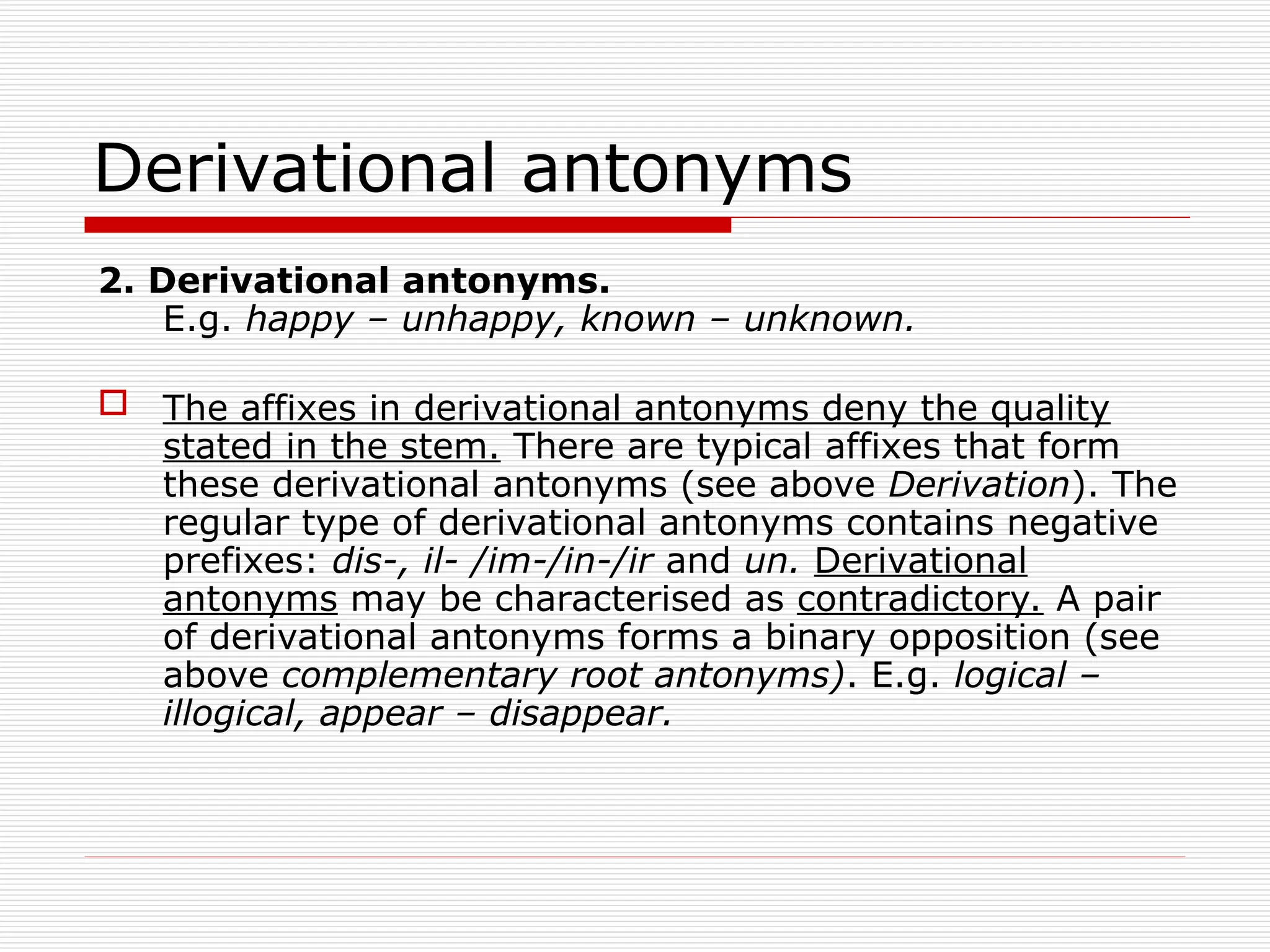 PPT-Lexicology III. Semantics, the changes in meaning.ppt