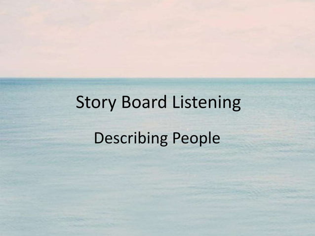 Ppt listening | PPTX