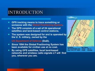 Ppt local tracking and gps | PPT