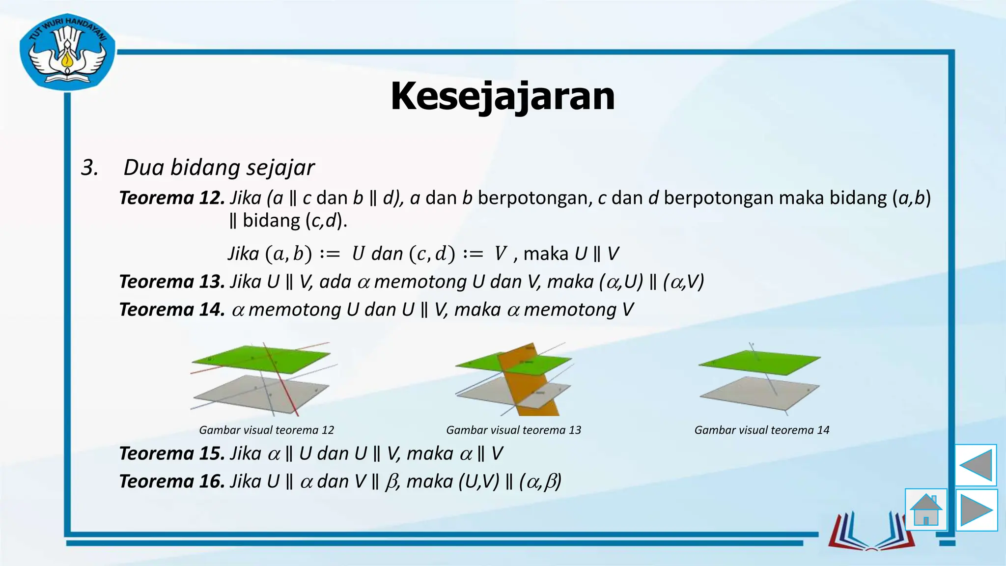 PPT-M1 geometri.bambang faedoni sma kelas 1 | PPTX