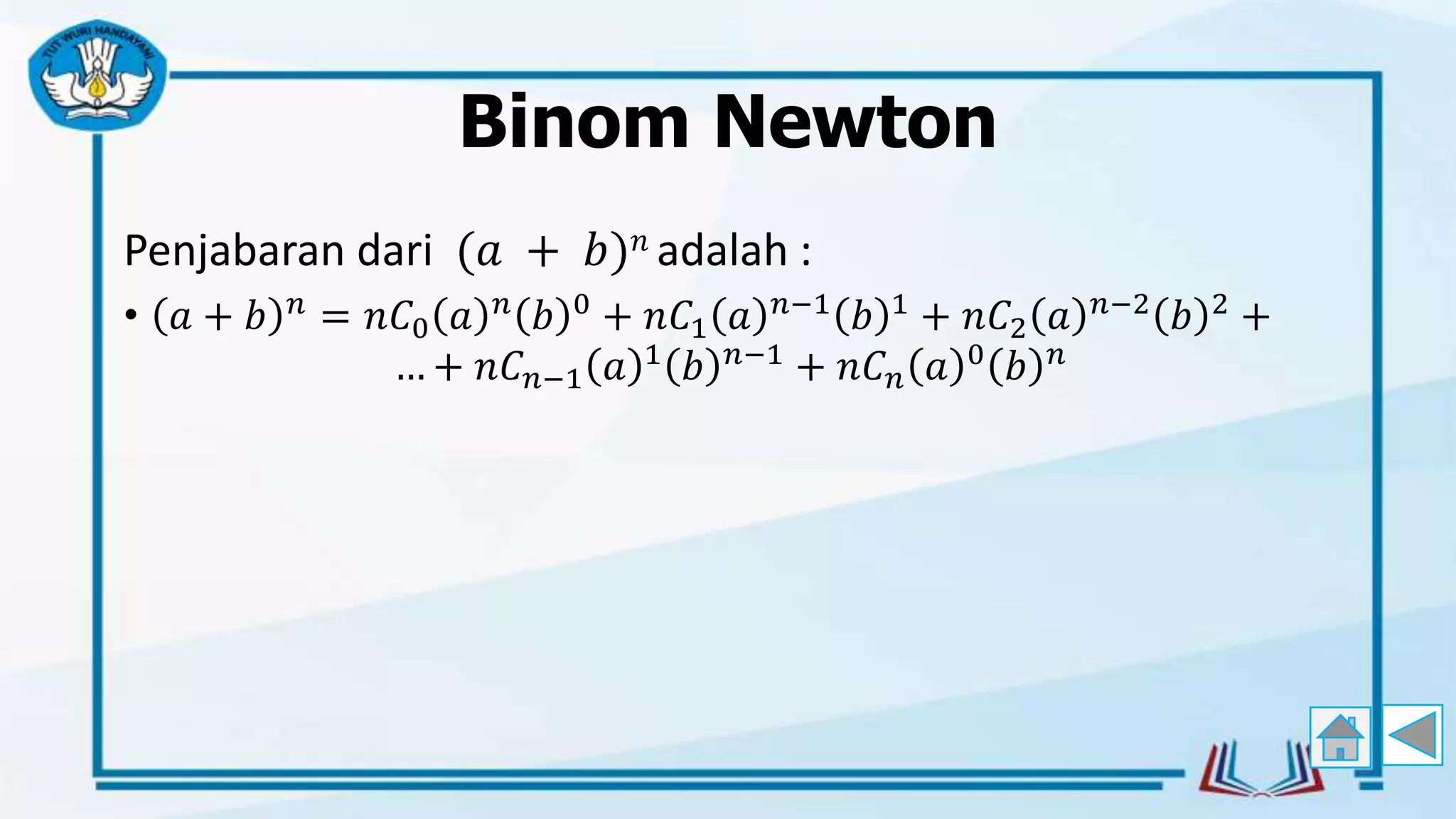 Kaidah Pencacahan, Permutasi dan Kombinasi | PPTX