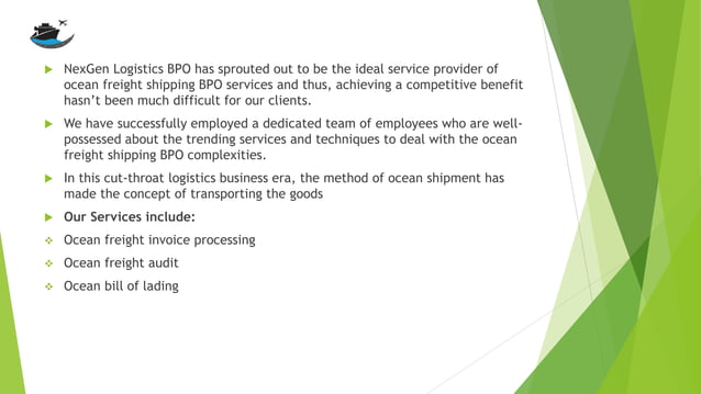 NexGen Logistics BPO | PPTX