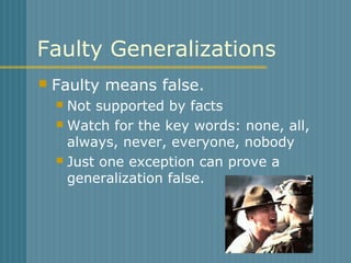 making generalizations- | PPT