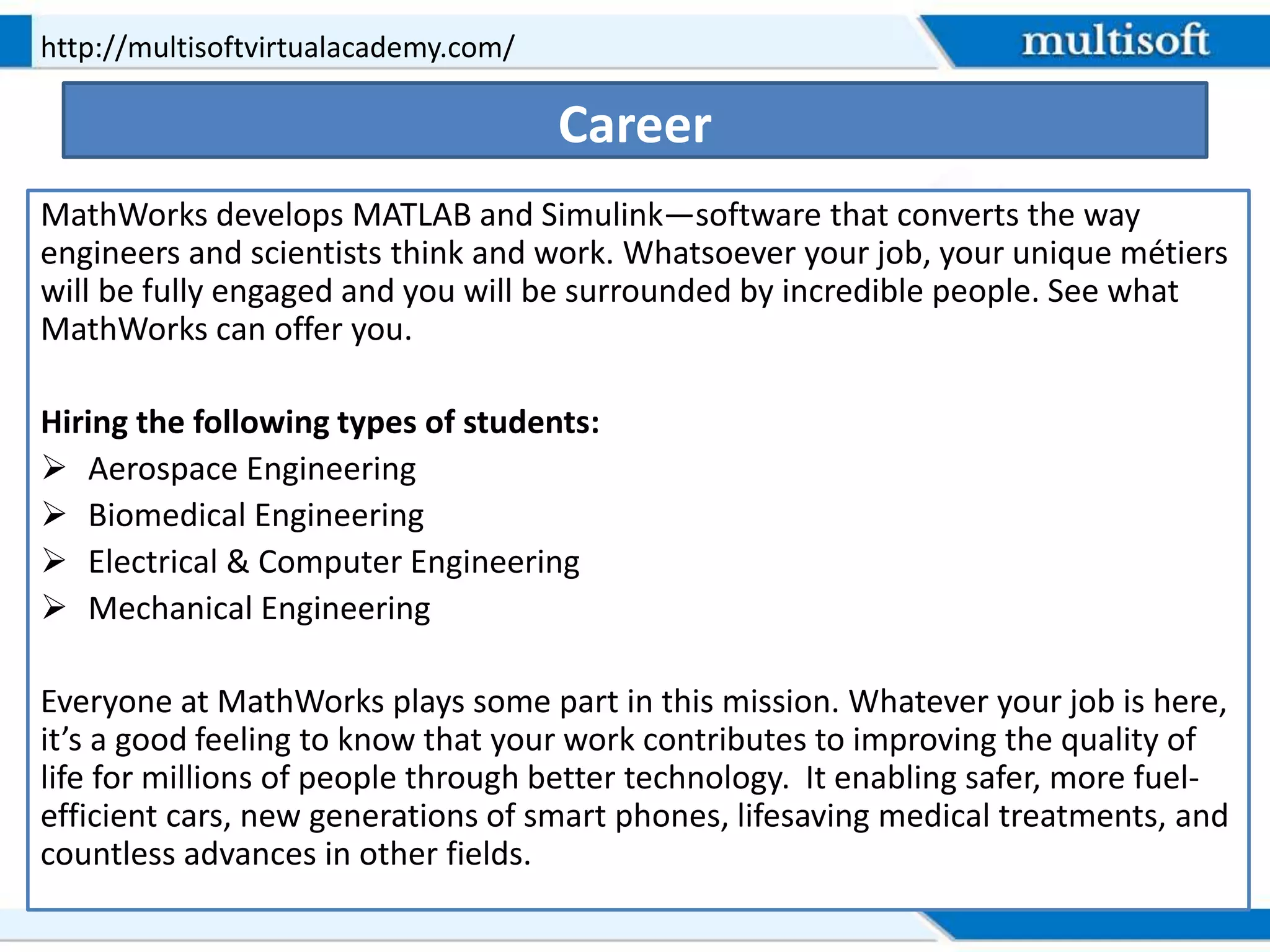 Matlab Training Courses Pptx Programming Languages Computing
