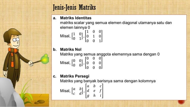 ppt matriks materi smp sma matematika ok | PPT