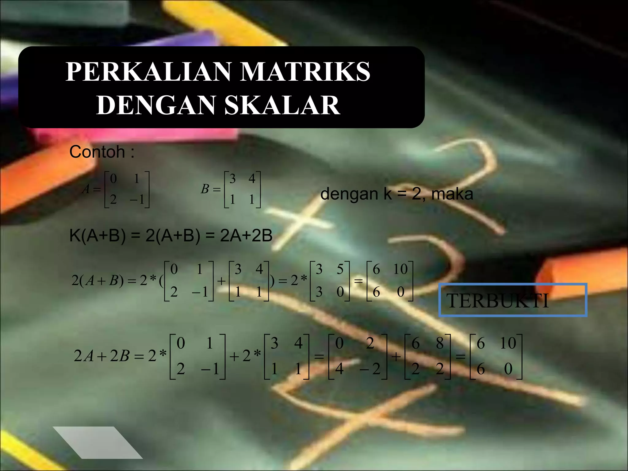 Ppt matriks | PPT