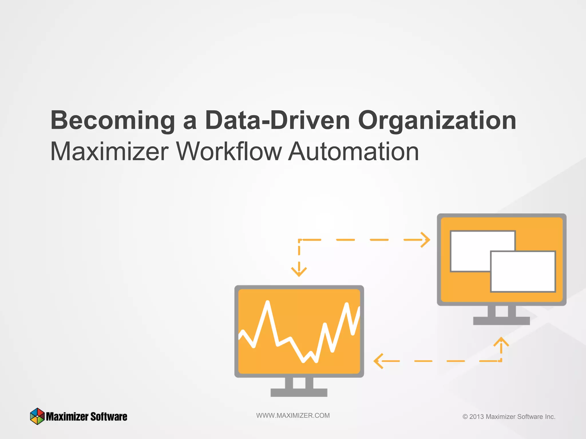 How To Become A Data Driven Organization | PDF