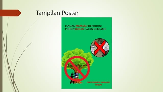 PPT Menulis Konten Kreatif poster kampanye | PPT