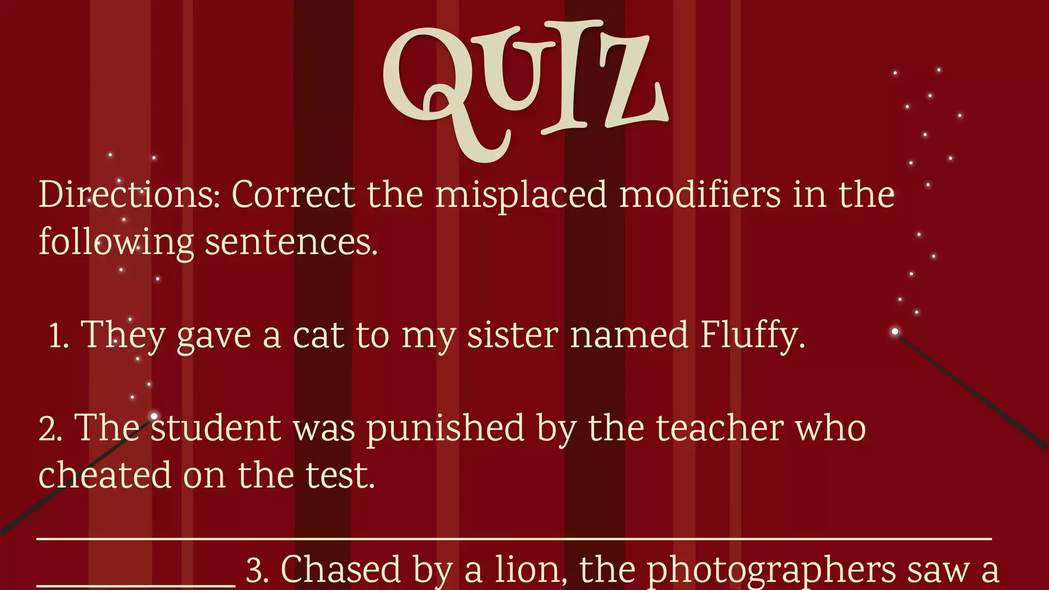 Use Appropriate Modifiers | PPTX