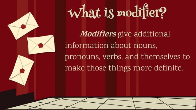 Use Appropriate Modifiers | PPTX | Education