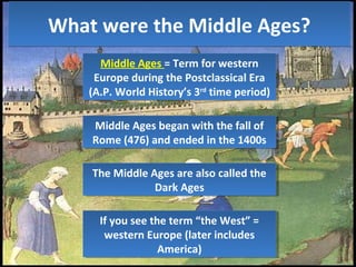 Middle Age Time Period