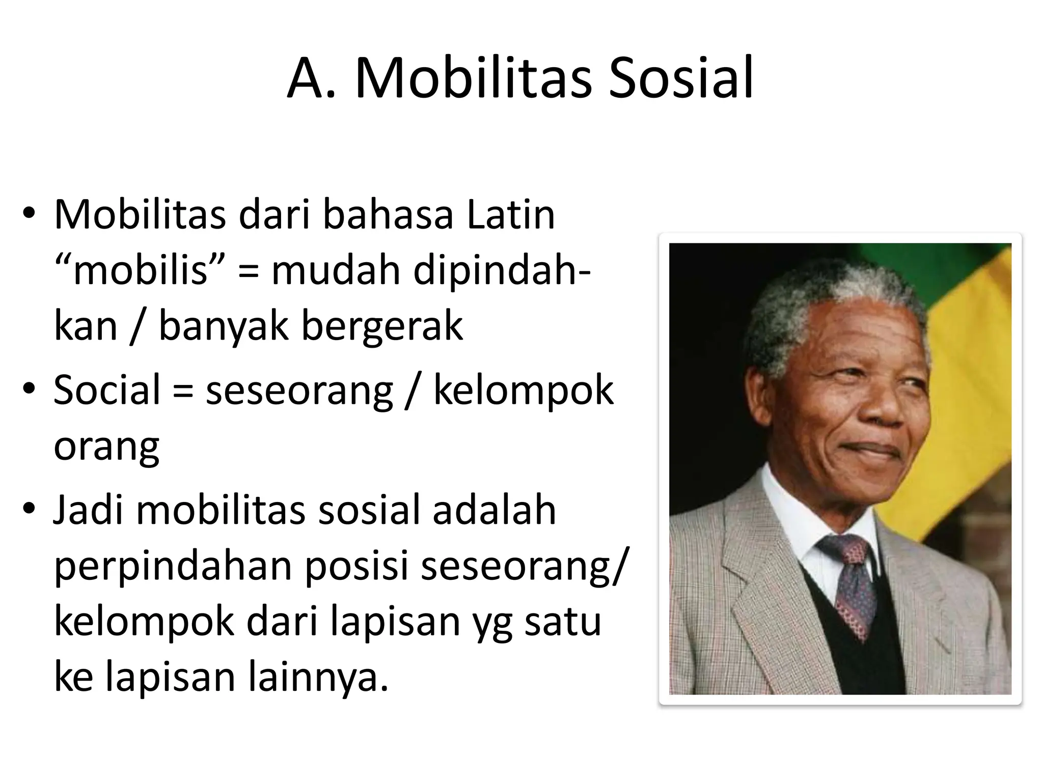 Materi Mobilitas Sosial Ips Kelas 8 Smp Pptx