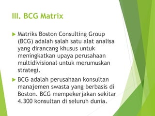 Resume Teori Porter's Five Force Model, BCG Matrix, dan Siklus Hidup Produk dan Projek, oleh ...