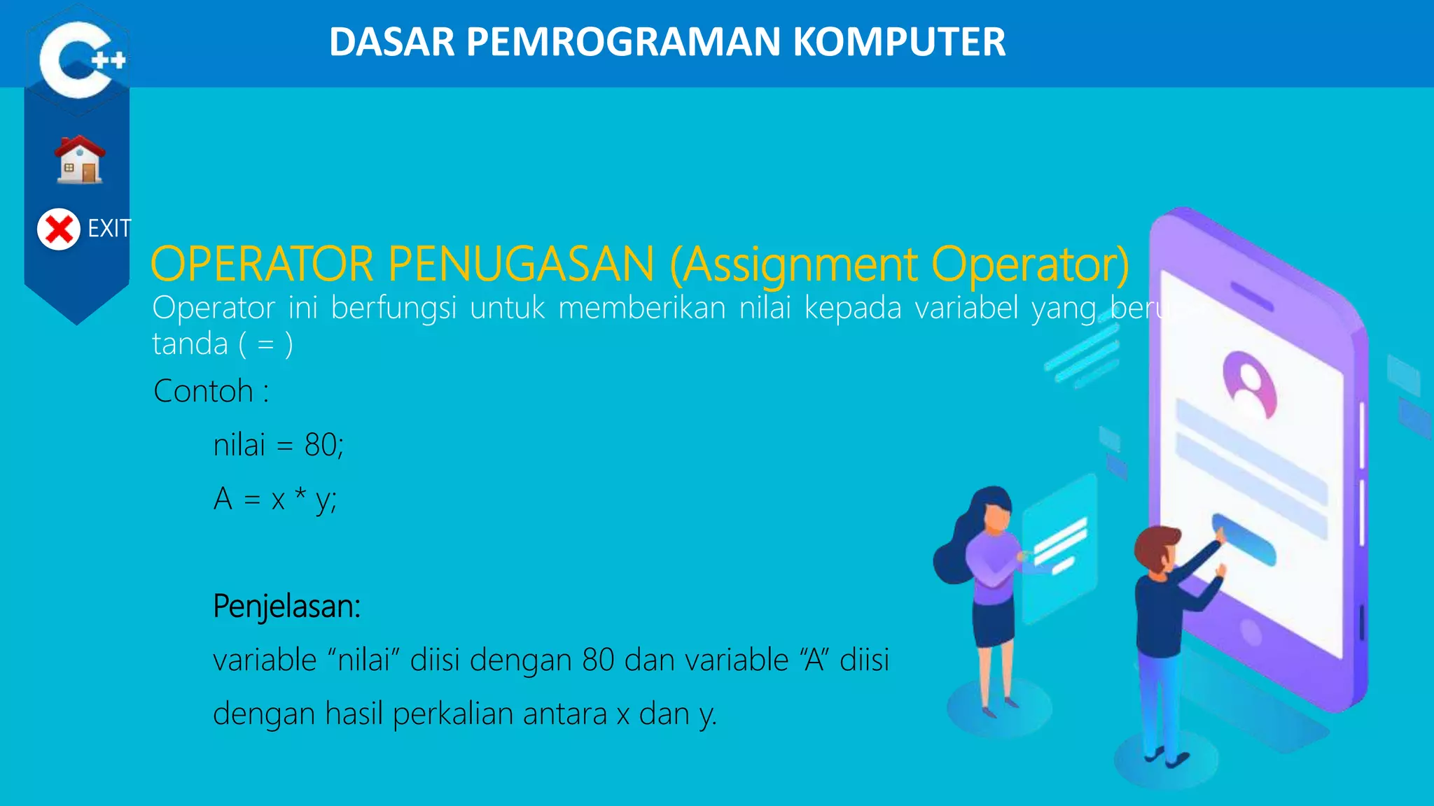 Ppt modul 2 operator | PPT
