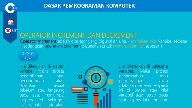 Ppt modul 2 operator | PPTX