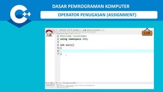 Ppt modul 2 operator | PPTX