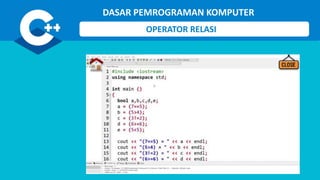 Ppt modul 2 operator | PPTX