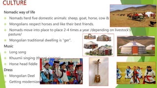 General introduction - Mongolia | PPTX