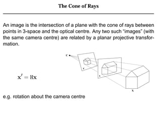 Comprehensive Overview of Multiple View Geometry in Computer Vision | PDF