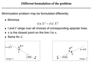 Comprehensive Overview of Multiple View Geometry in Computer Vision | PDF