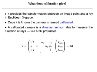 Comprehensive Overview of Multiple View Geometry in Computer Vision | PDF