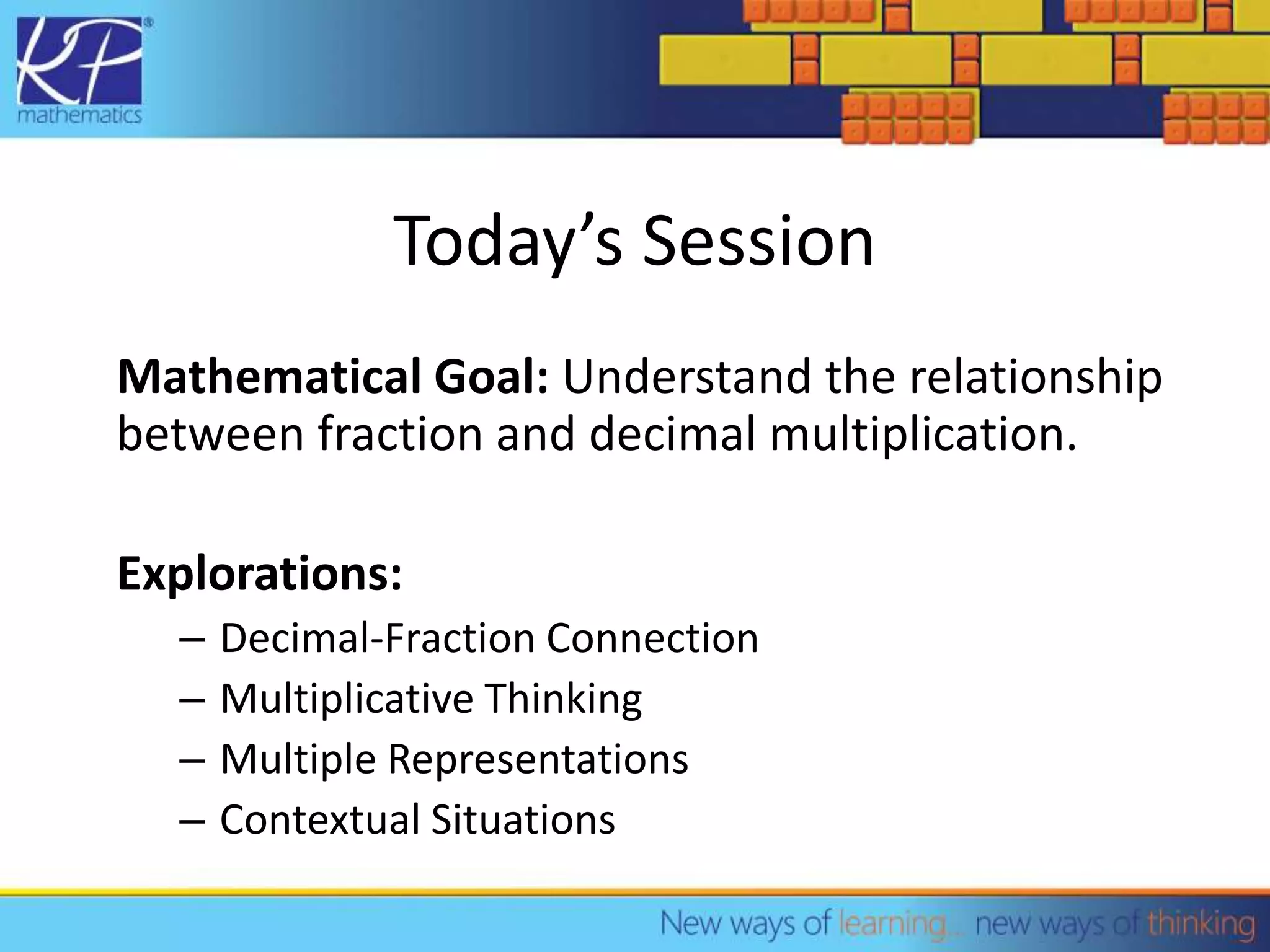 MEAD 2018-Fractions & Decimals, Grades 4-7 | PPTX | Science