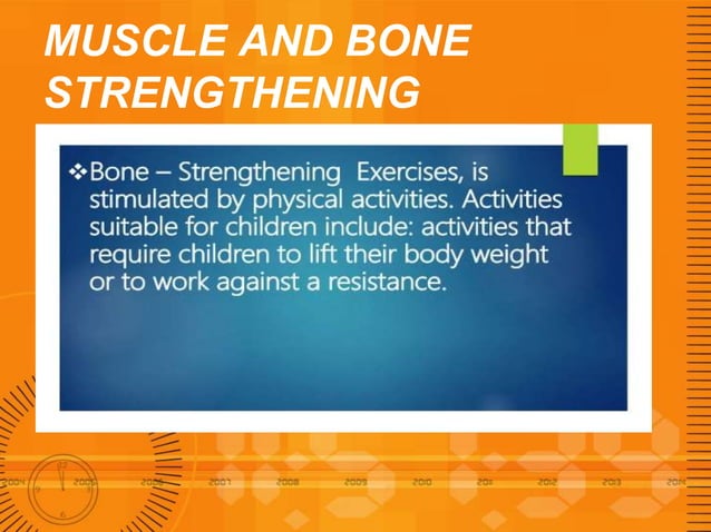 Ppt muscle-and-bone-strengthening | PPTX | Bodybuilding | Sports