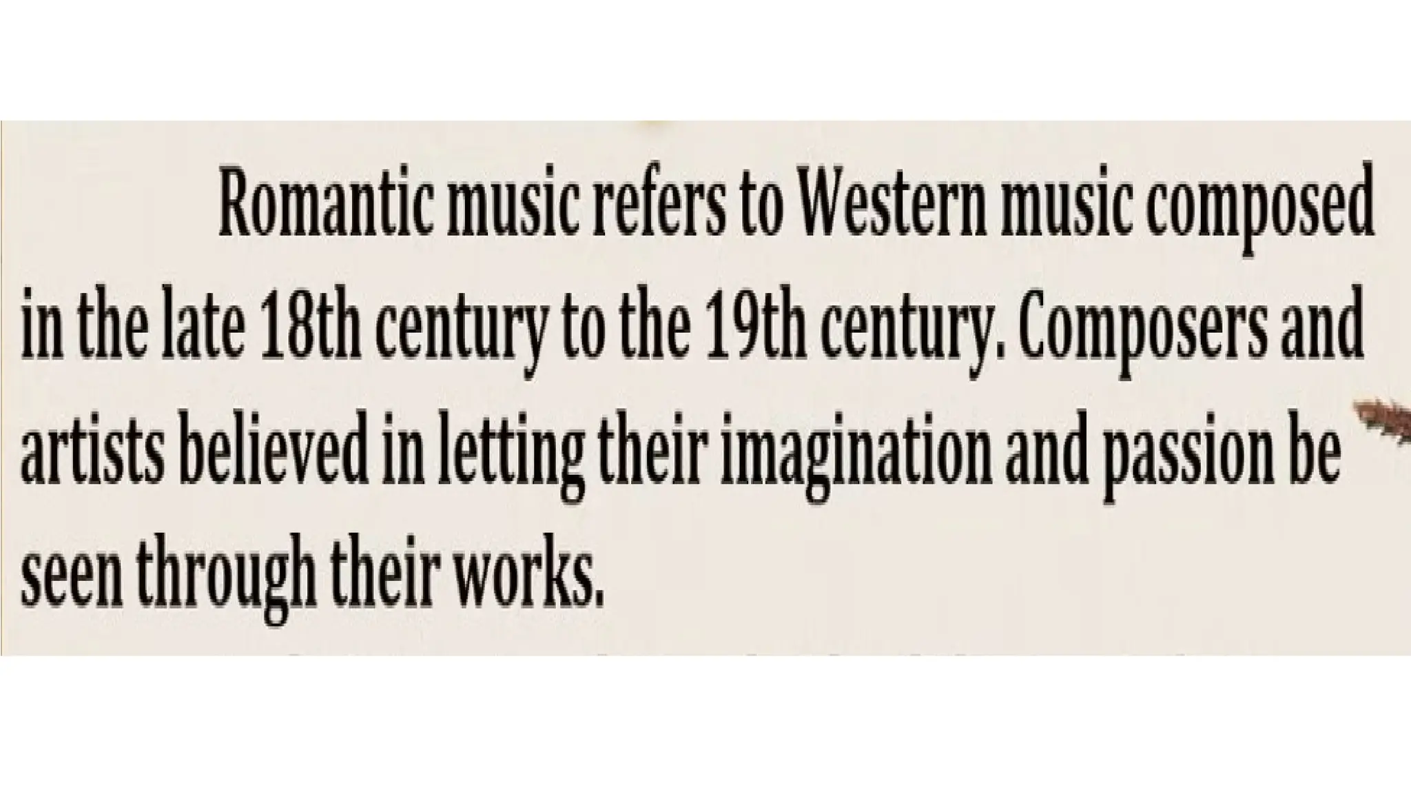 Music of Romantic Period Grade 9 3rd Quarter | PPTX