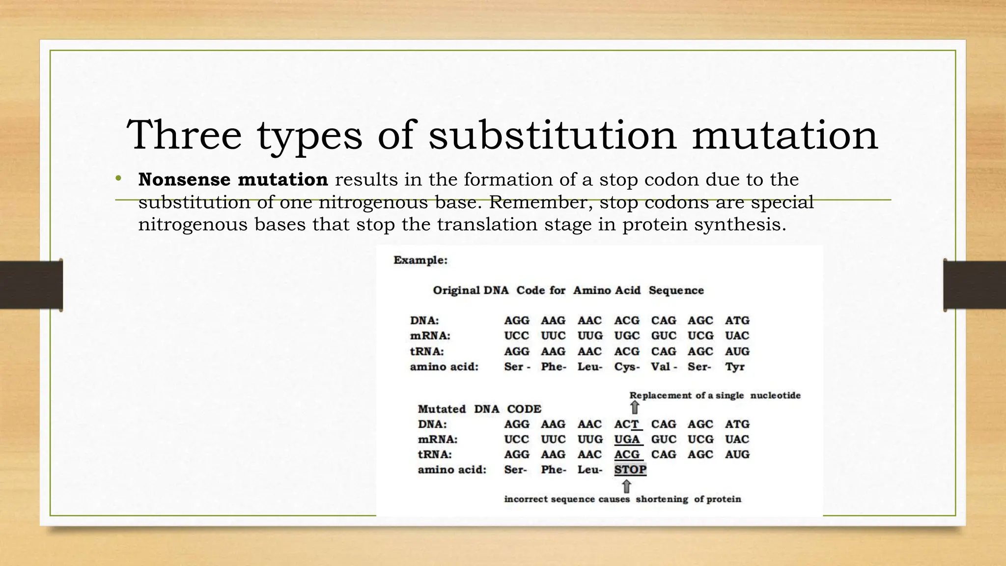 This is lesson about Mutation in science 10 | PPTX