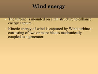 Non conventional sources of energy ppt bhot Paisa ahe Paisa bht ahe ...