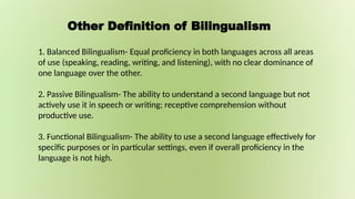 Second language Acquisition developments | PPTX