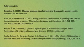 Second language acquisition and development | PPTX