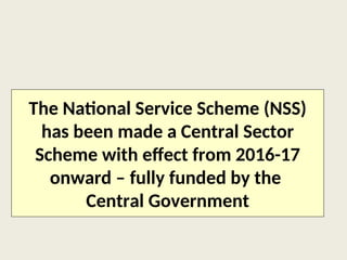 PPT-National service scheme Planning 2023-24.ppt